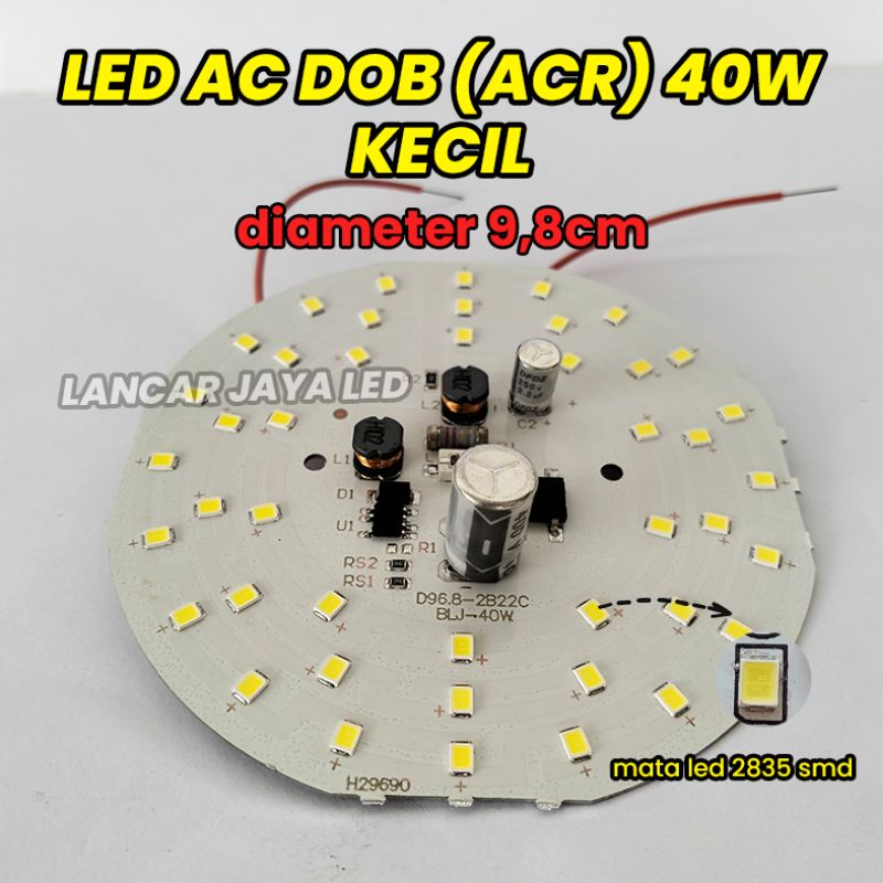 Jual PCB LED AC (ACR) Lengkap 3,5,7,9,12,15,18,20,30,40, watt | Shopee ...