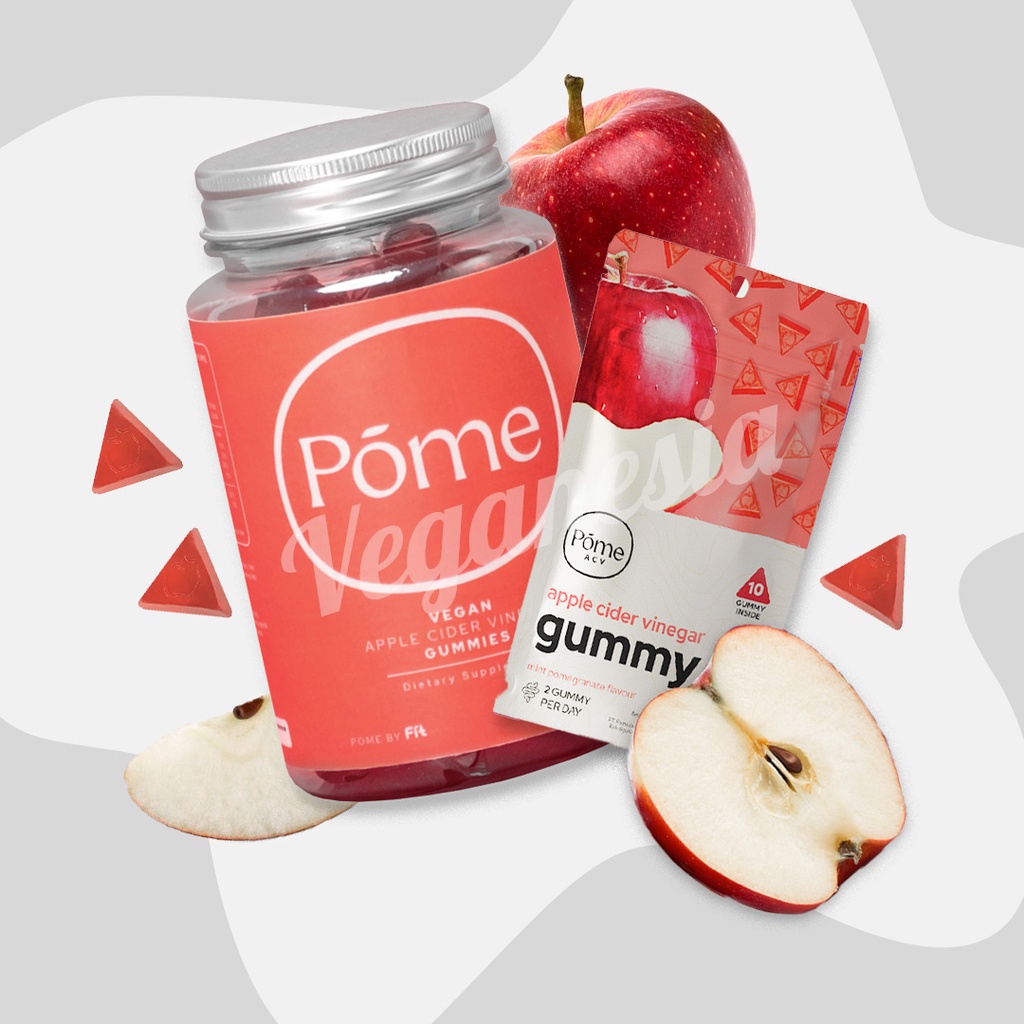Jual Pome Gummy Cuka Apel Ori ACV Suplemen Diet Sehat Alami semudah ...