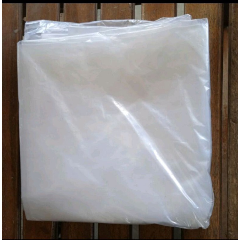 Jual 10 meter X 15 CM Plastik besar plastik PE bening anti kuning ...