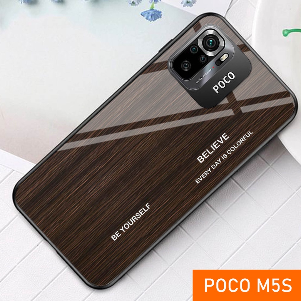 Jual (S90) Softcase Glass XIOMI REDMI POCO M5S - casing Terbaru ...