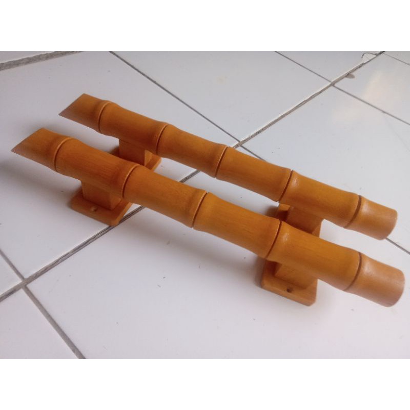 Jual hendel pintu kayu jati model bambu | Shopee Indonesia