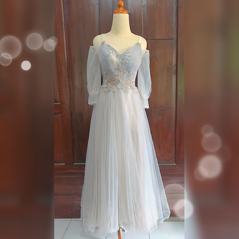 Jual Gaun prewedding pesta promnight party DISEWAKAN | Shopee Indonesia