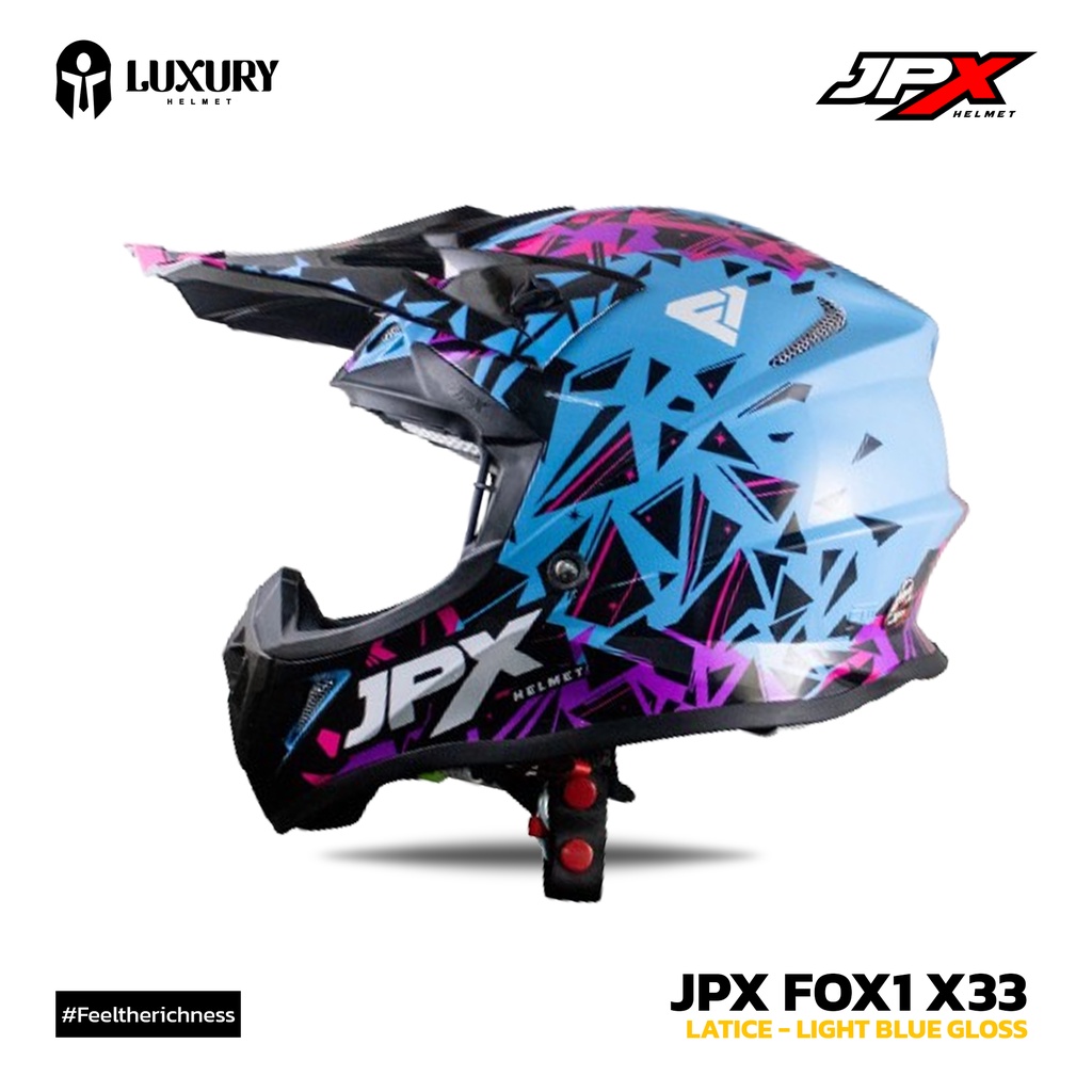 Jual Helm Keren - Helm JPX FOX1 - X33 - FullFace - Offroad - MotoCross ...