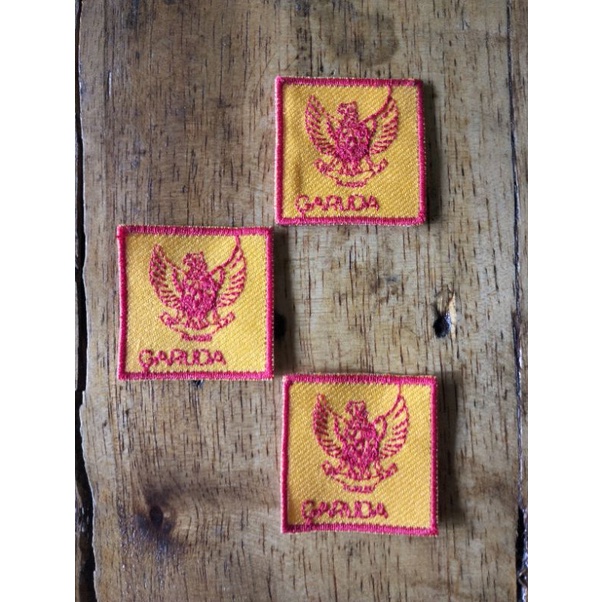 Jual bed bordir tanda regu pramuka lambang garuda | Shopee Indonesia