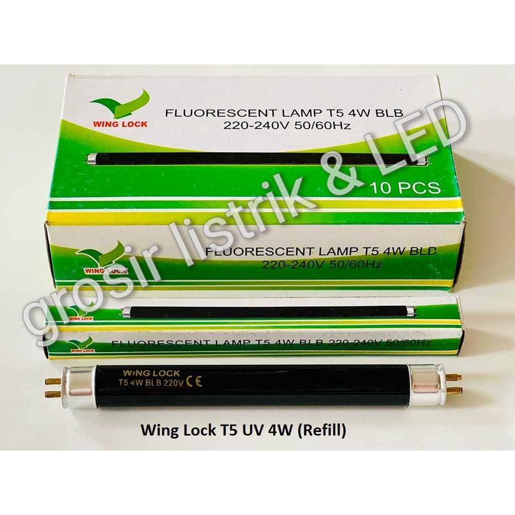 Jual Wing Lock T5 UV 4W ( Refill ) | Shopee Indonesia
