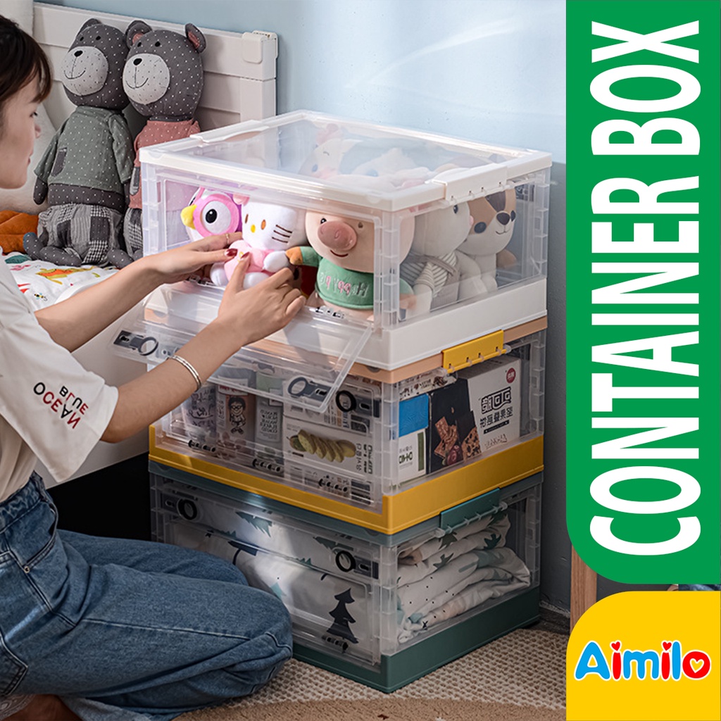 Jual STORAGE BOX LIPAT | FOLDING CONTAINER BOX TEMPAT BAJU/MAINAN KOTAK ...