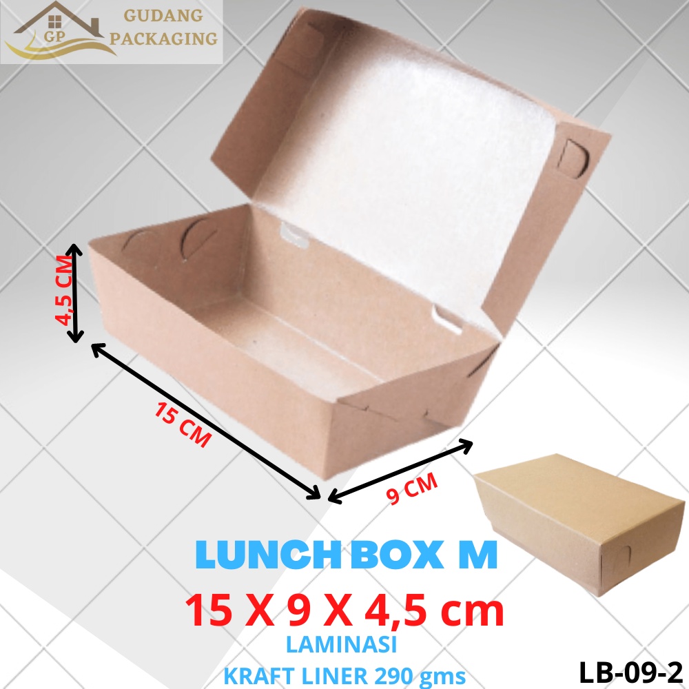 Jual DUS LUNCH BOX UKURAN M 15X9X4,5 CM / KARDUS BOX MAKANAN AYAM ... Jual DUS LUNCH BOX UKURAN M 15X9X4,5 CM / KARDUS BOX MAKANAN AYAM ...