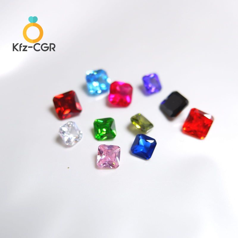 Jual Permata Sirkon Kotak Square Cushion Persegi | Shopee Indonesia