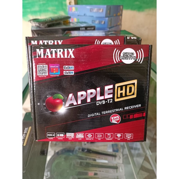 Jual Set Top Box (STB) Matrix Apple Merah, Matrix Burger / Penerima ...