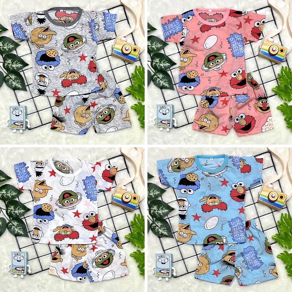 Jual RAINBOW SETELAN PENDEK / SET BAJU ANAK UNISEX COWOK/CEWEK USIA 1 ...