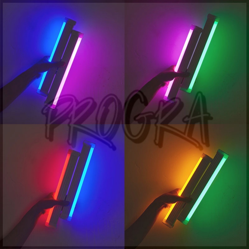 Jual Chargeable Handheld LED Video Light Stick Photography Light RGB ...