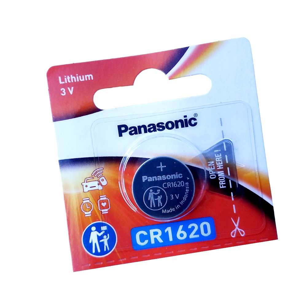 Jual Baterai Panasonic CR1620 Lithium 3V | Shopee Indonesia
