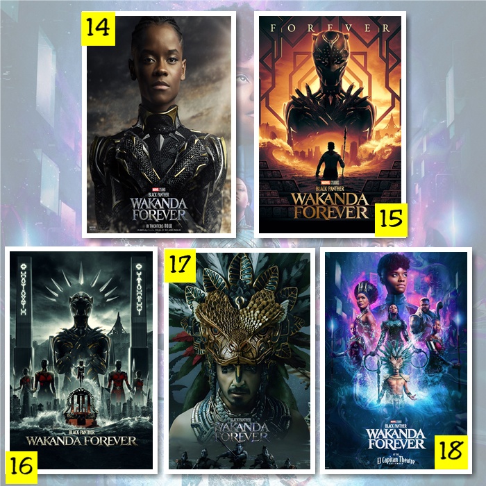 Jual Poster film Black Panther Wakanda Forever - wall decor hiasan ...