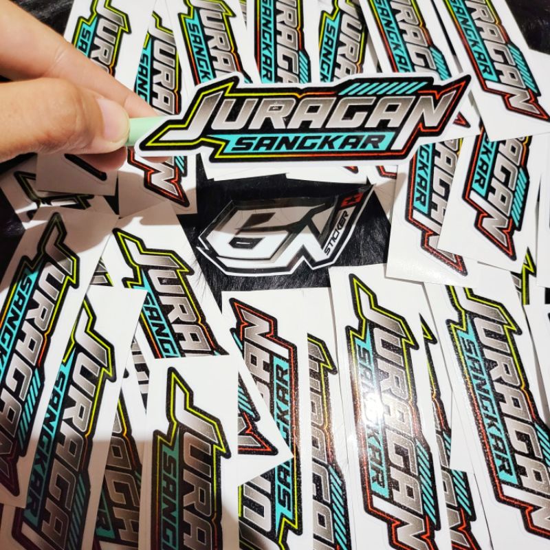 Jual stiker viral sticker kata2 Juragan sangkar | Shopee Indonesia