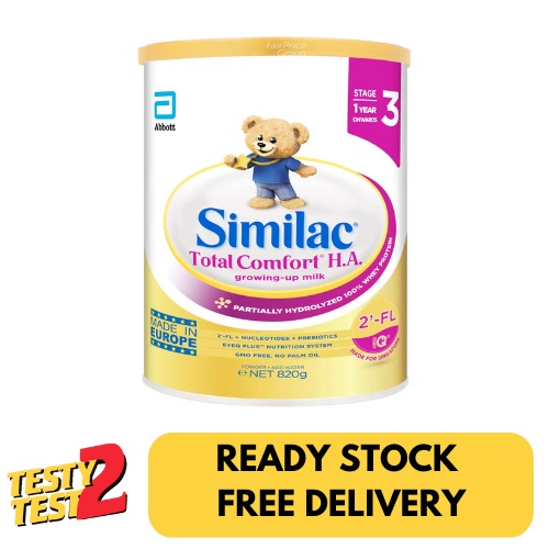 Jual Abbott Similac Total Comfort Growing Up Milk Formula - Stage 3 820g | Shopee Indonesia