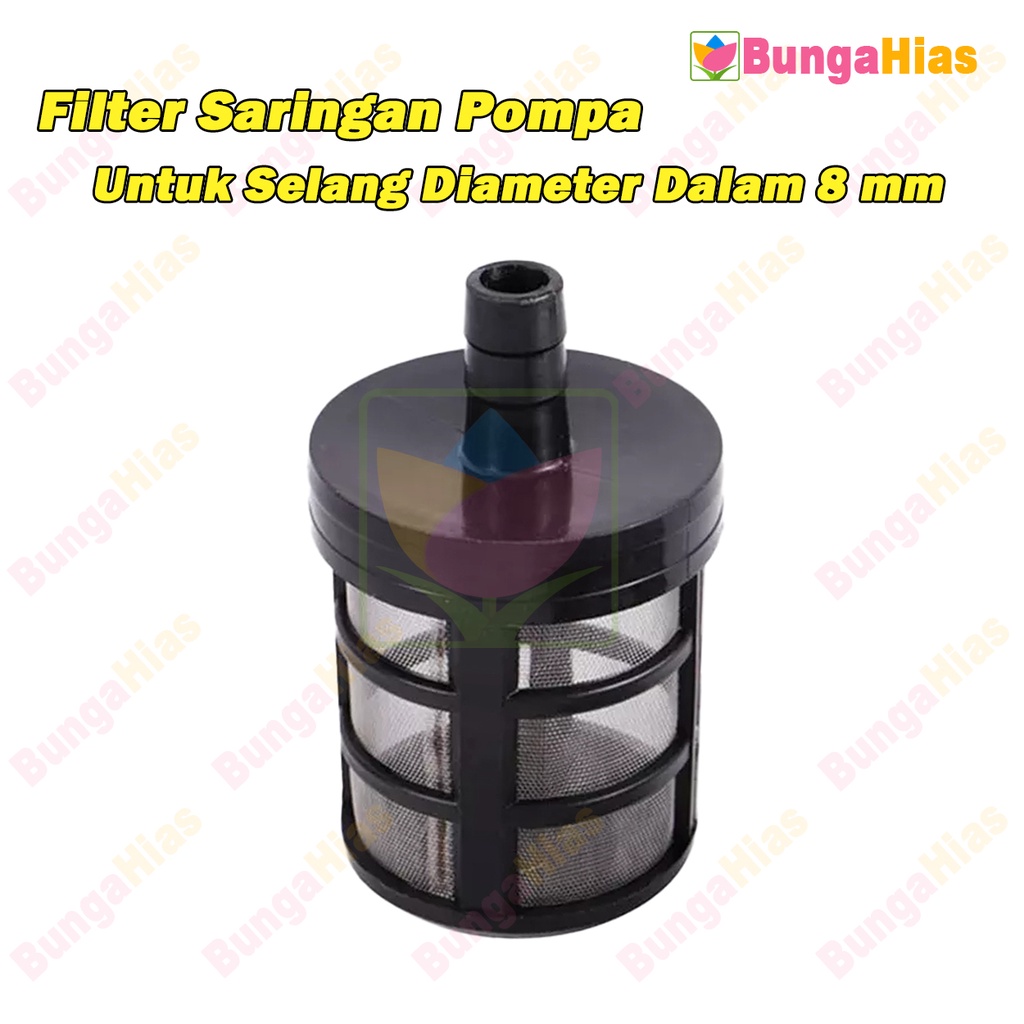 Jual Filter Saringan Selang 8 mm Sprayer Elektrik Pump Car Wash 8mm ...
