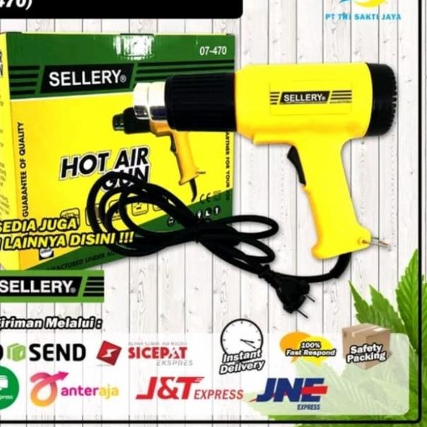 Jual Heat Gun SELLERY ( Hot Air Gun / Pistol Pemanas ) - Kuning / HOT ...