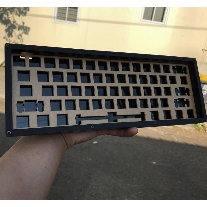 Jual Custom Case Acrylic Fantech Maxfit61 + Plate Mechanical Keyboard ...