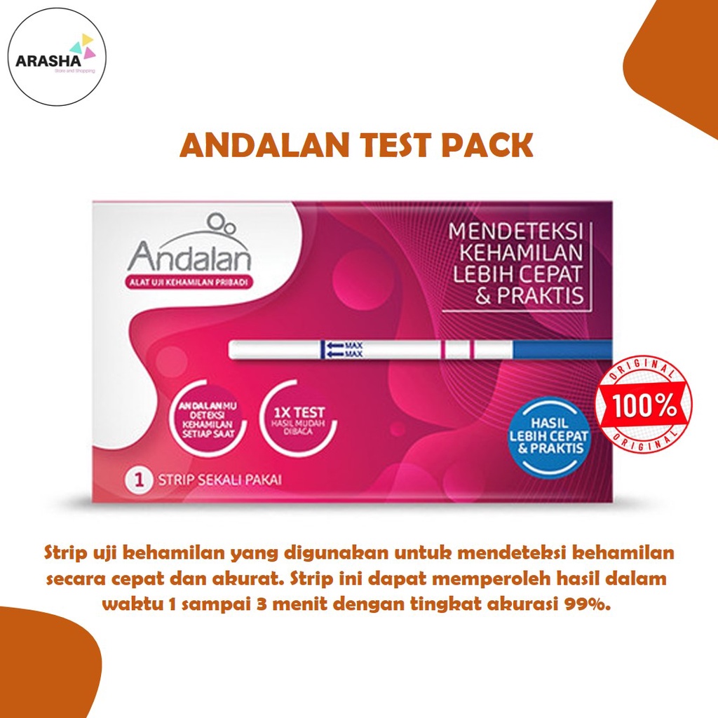 Jual ANDALAN TESTPACK - Test Kehamilan - Pregnancy Test | Shopee Indonesia