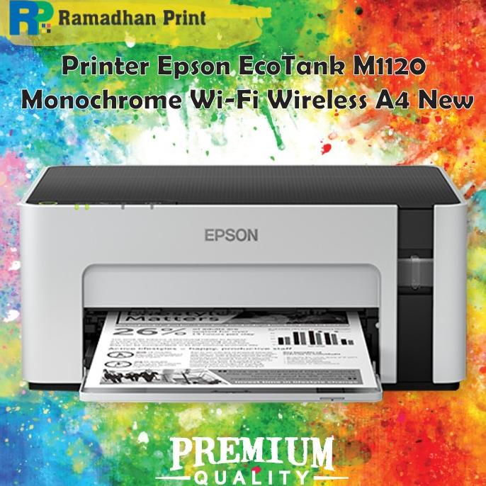 Jual Printer EPSON M1120 Monochrome Wi-Fi - EPSON M1120 Ink Tank ...