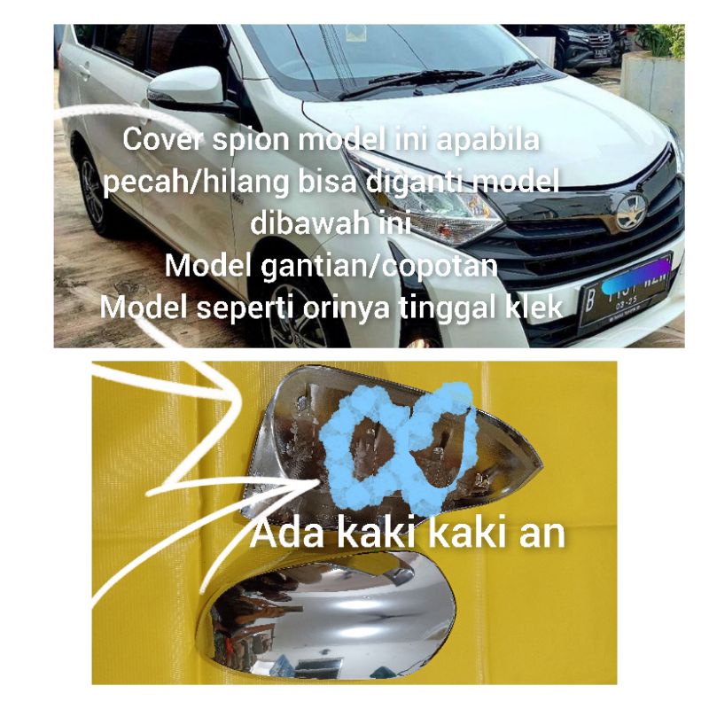 Jual cover spion calya model gantian/copotan | Shopee Indonesia