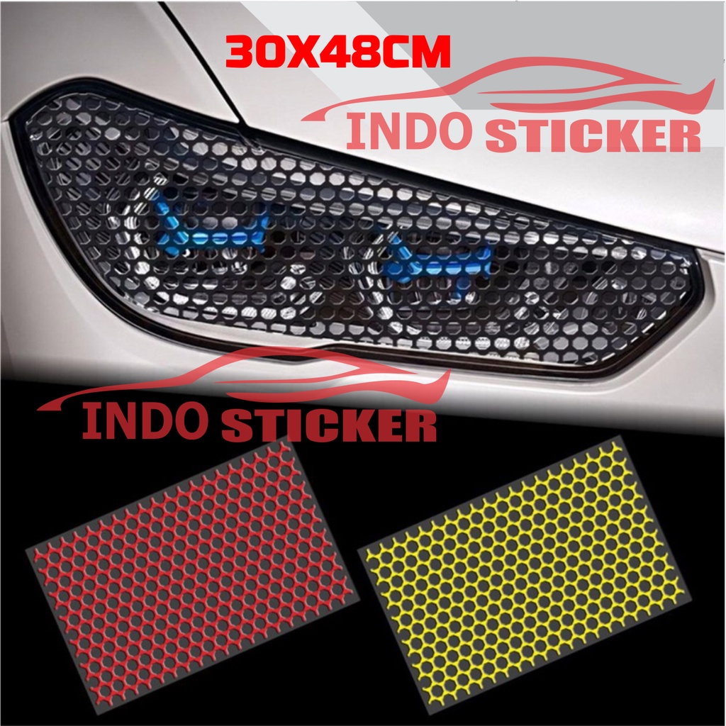 Jual cuttingsticker stiker cover lampu mobil jaring laba laba sticker ...