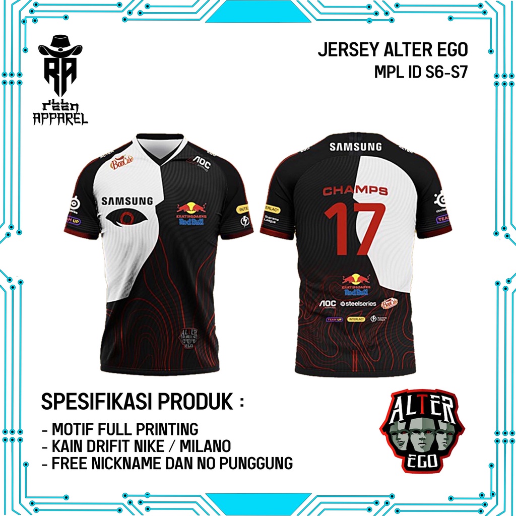 Jual Jersey Alter Ego Season 6-7 Mobile Legends | Shopee Indonesia