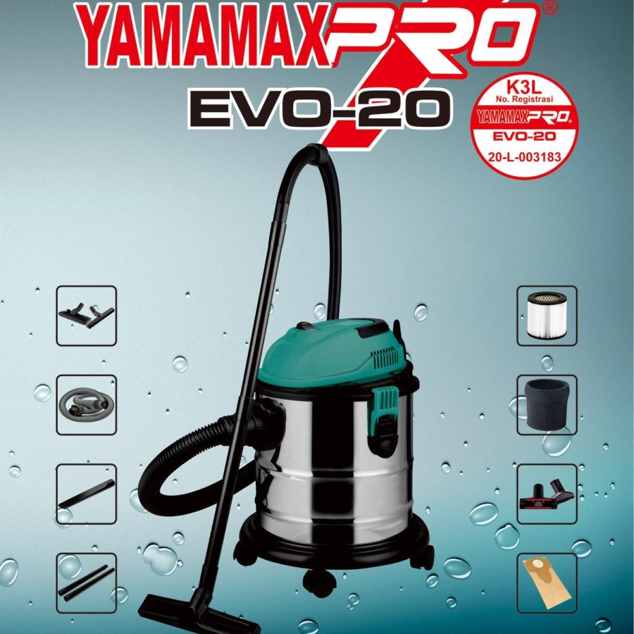 Jual Mesin Vacuum Cleaner Type EVO-20 merk Yamamax Pro | Shopee Indonesia