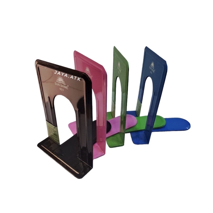 Jual PEMBATAS BUKU BESI BOOK END 17 CM KECIL SEPASANG BOOK HOLDER ...