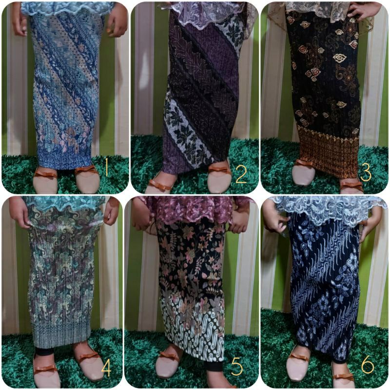 Jual Rok Plisket Anak Bawahan Kebaya | Shopee Indonesia
