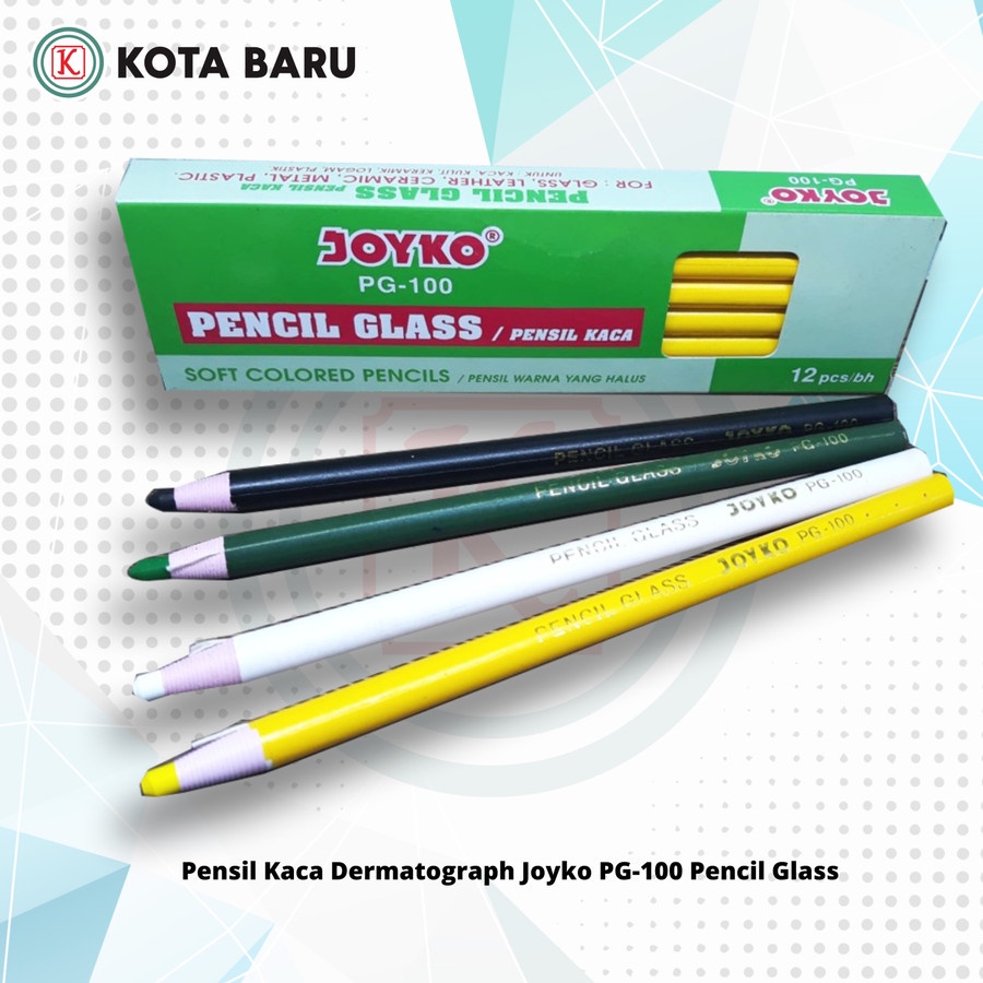 Jual Pensil Kaca Dermatograph Joyko Pg 100 Pencil Glass Shopee Indonesia