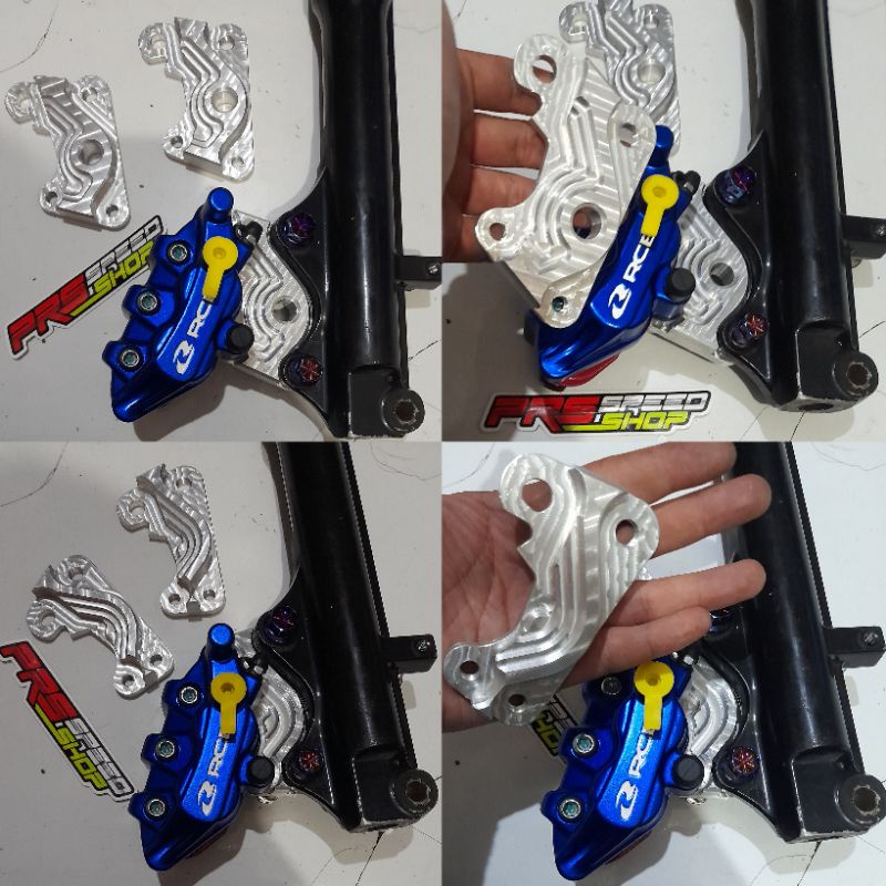 Jual braket kaliper rcb s1 mio lama sporti 220mm 260mm 220 260 pertama ...