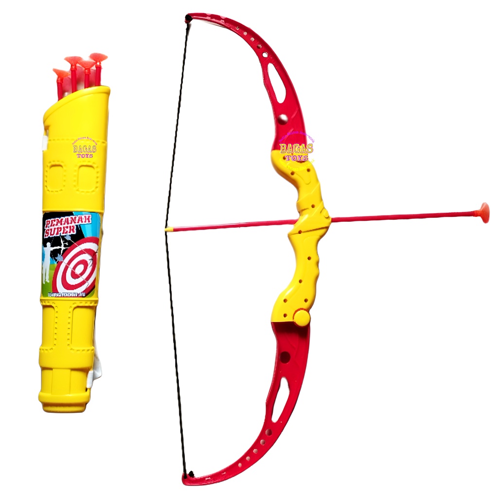 Jual Mainan Anak Laki-laki 1 Set Panah Panahan Ukuran Besar 56cm Maenan ...