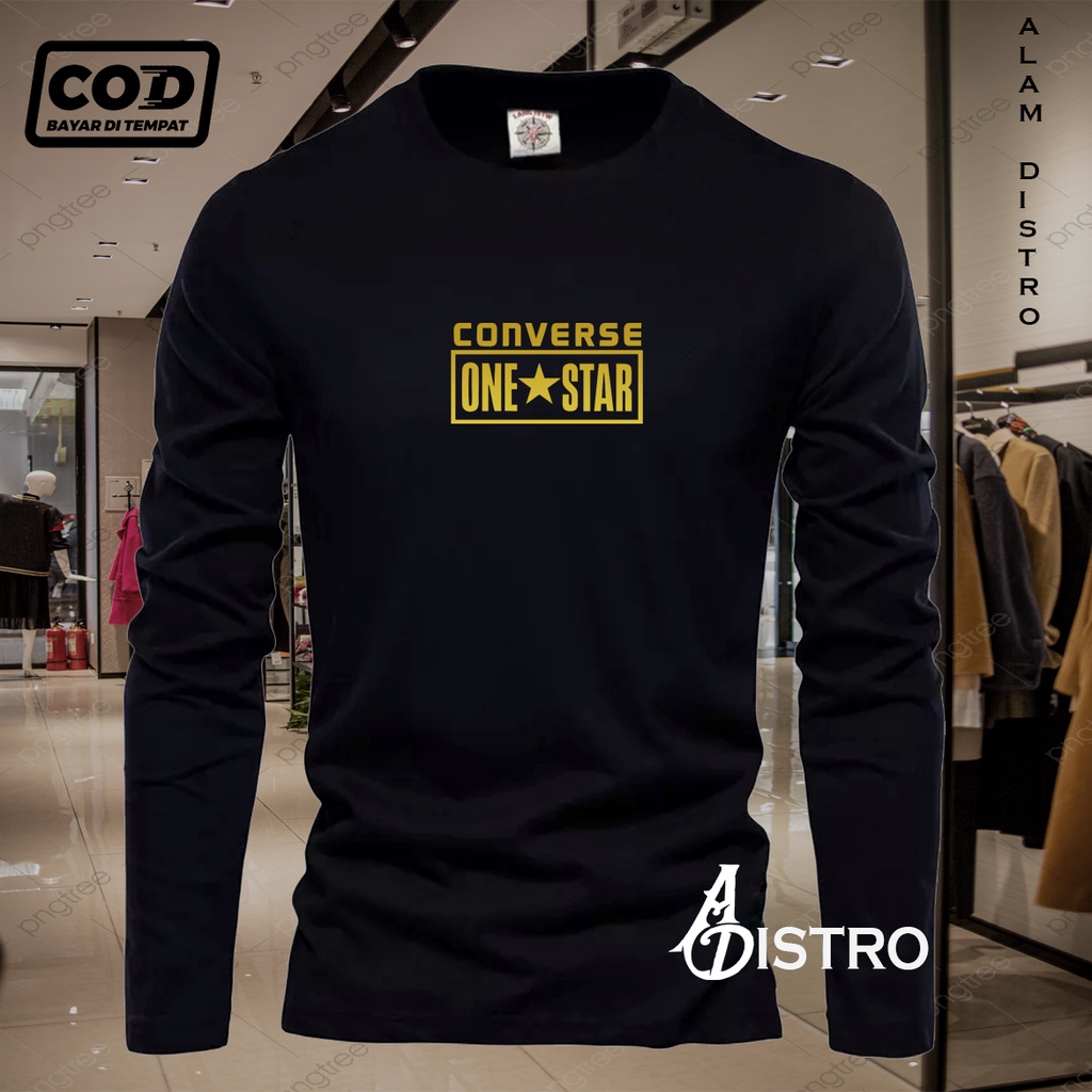 Jual Alam Distro88 COD Kaos Distro Lengan Panjang Convace Petak Text ...