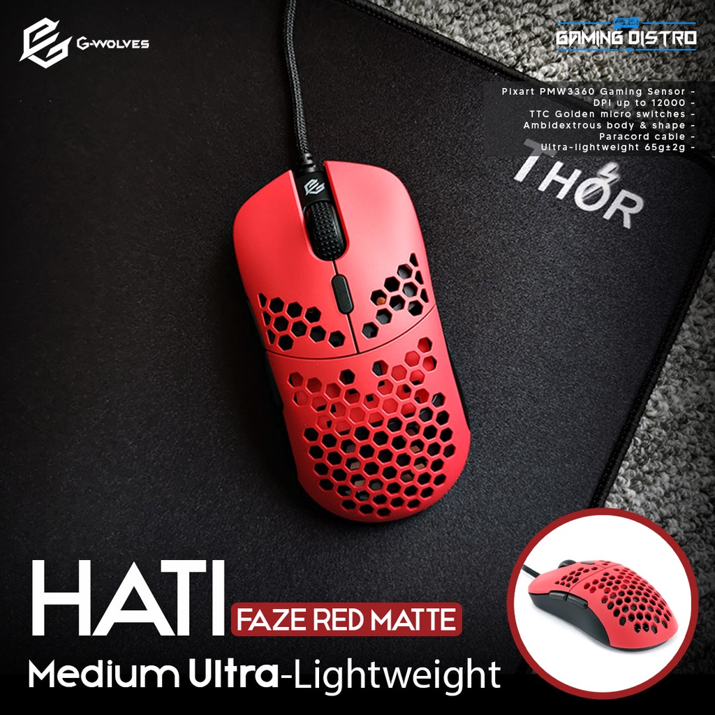 Jual Mouse Gaming G Wolves Hati HT-M3360 - GWolves Hati HT-M3360 ...