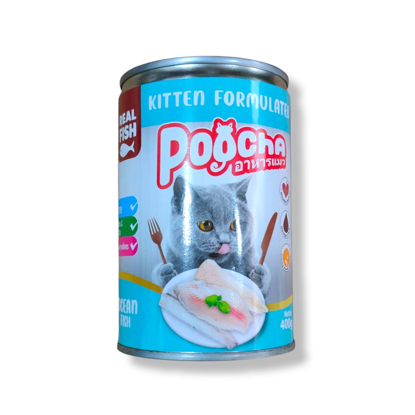 Jual PooCha Wet Food Can 400 gr | POO CHA Makanan Kucing Basah Kaleng ...