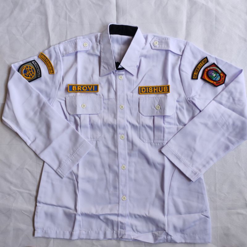 Jual Baju Pdh Dishub Wanita / Pdh Dishub Wanita / Kemeja Dishub Wanita ...