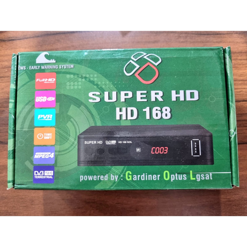 Jual SUPER HD - Set Top Box Digital DVBT2 Gardiner Optus LGSAT168 BISA ...
