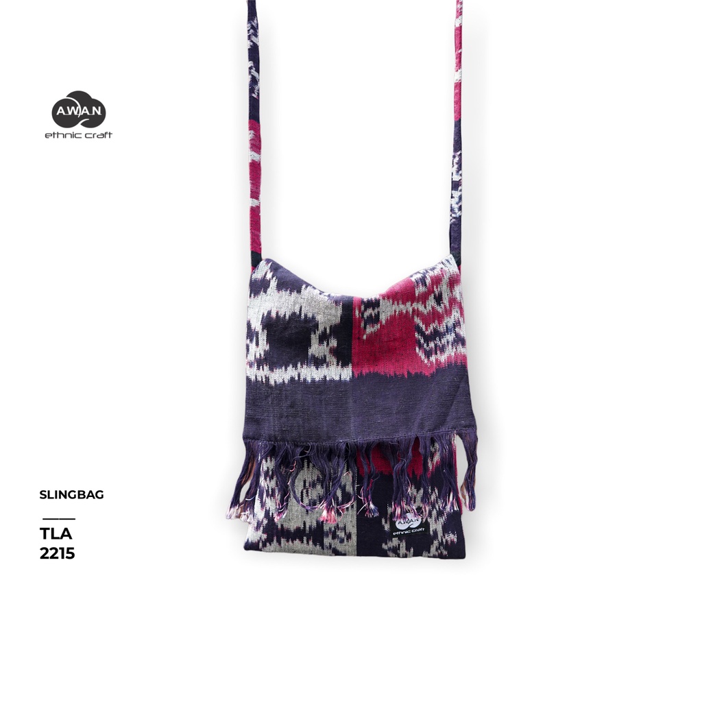 Jual Tas Selempang Etnik Tenun Toraja TLA2 by Awanethniccraft | Shopee ...