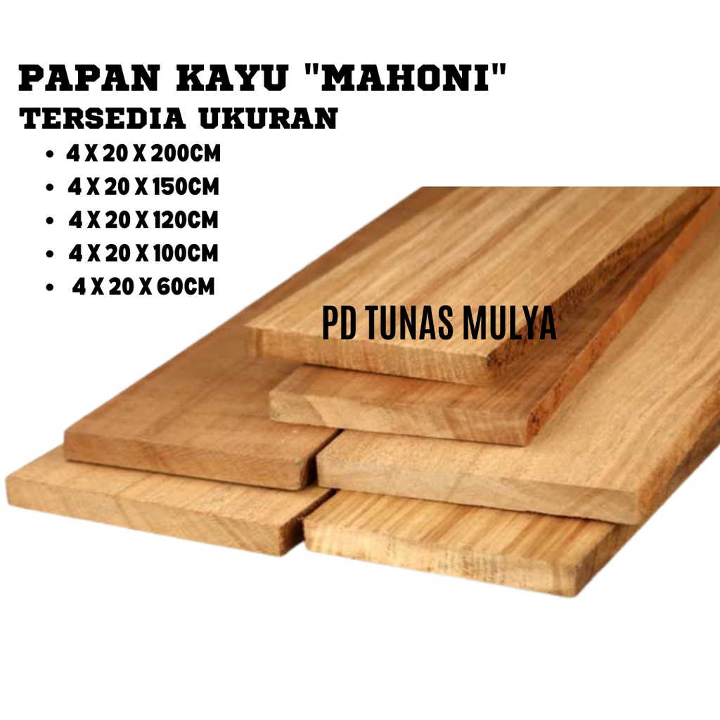 Jual Papan Kayu Jati Belanda pinus,Mahoni ukuran 4x20x30-200cm | Shopee ...