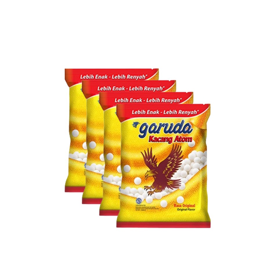 Jual Garuda Kacang Atom Original 4 x 10 x 20 gr | Shopee Indonesia