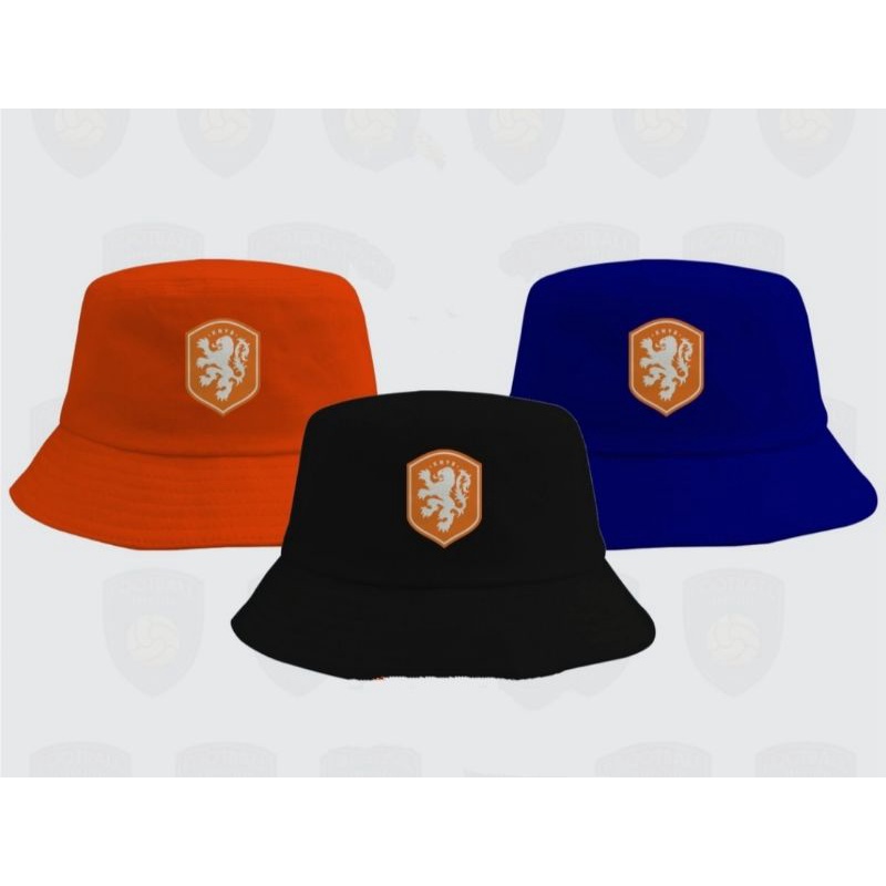 Jual topi bucket hat piala dunia 2022 tim belanda holland | Shopee ...
