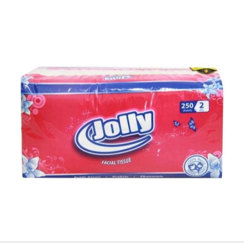 Jual Tissue Jolly Paseo isi 250sheet 2ply // Jolly 250 sheet // Tisu ...