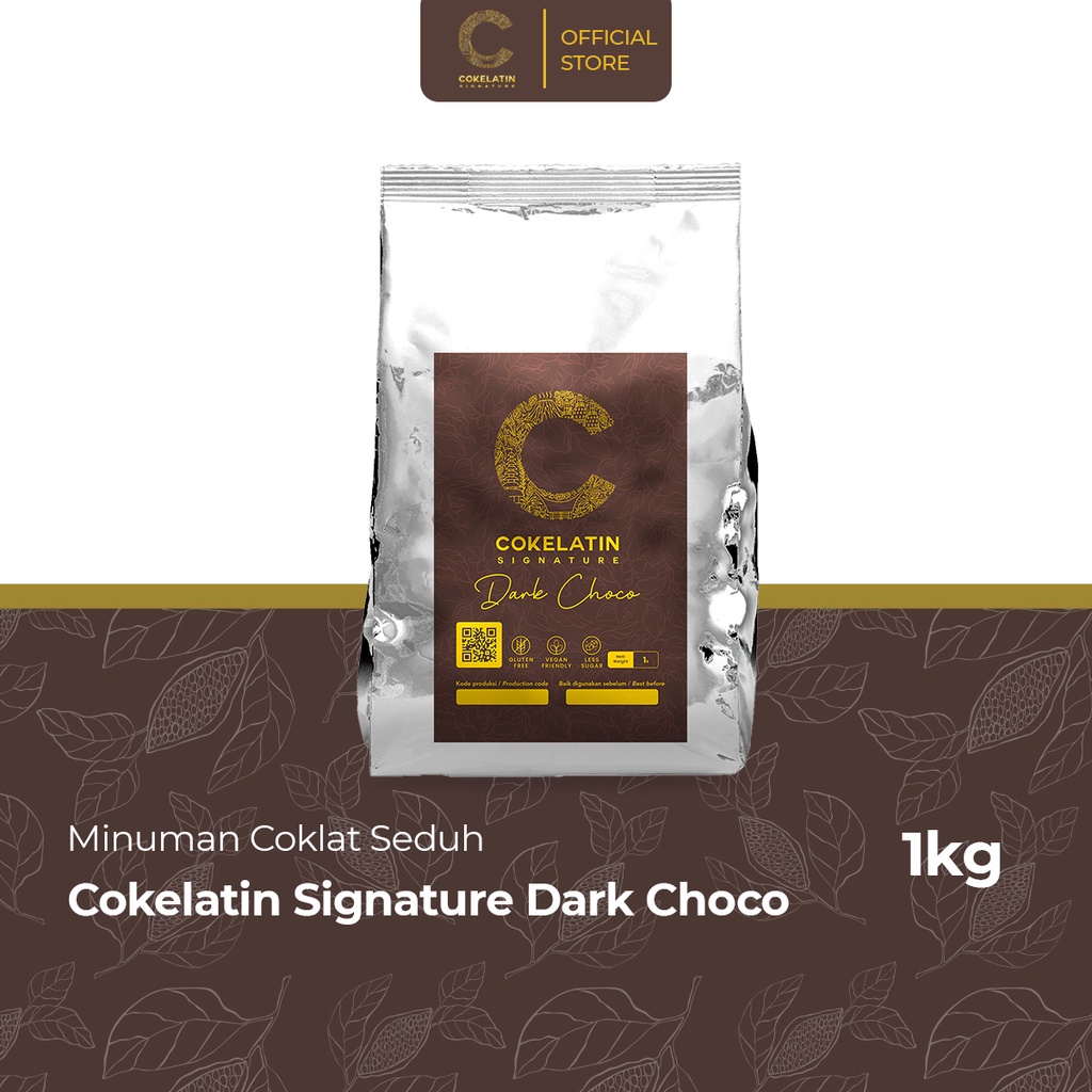 Jual Cokelatin Signature - Minuman Seduh Coklat Bubuk - Dark Chocolate ...