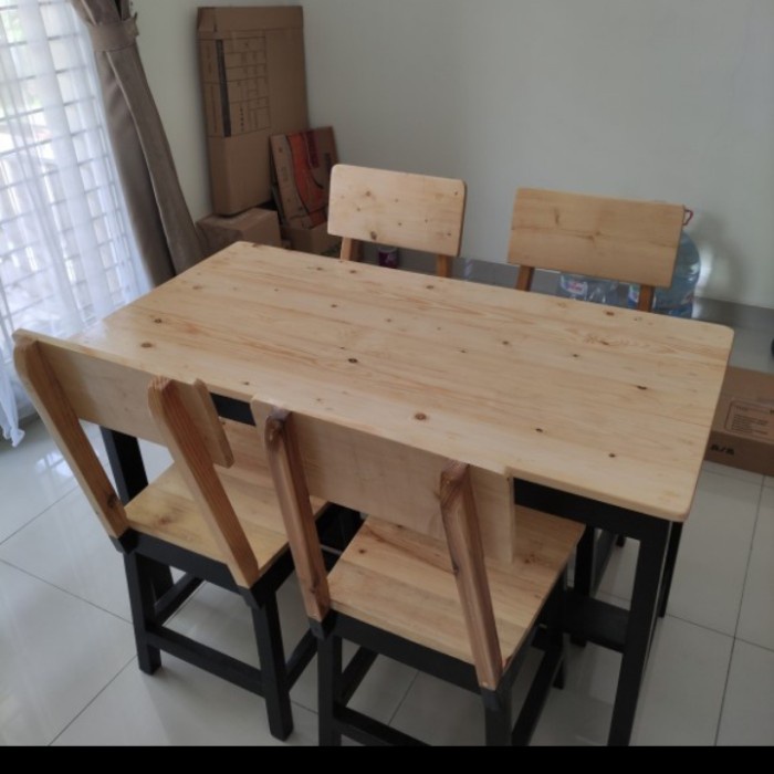 Jual Meja Bar Meja Cafe Kursi Cafe Kayu Jati Belanda Semua | Shopee Indonesia