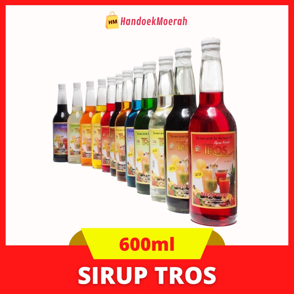 Jual SIRUP TROS / SYRUP buat Minuman Es Buah / Campur/Cafe/Booth/Resto ...