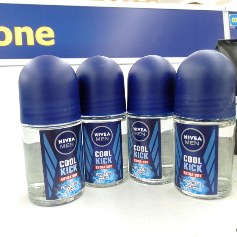 Jual NIVEA DEO COOL KICK ROOL ON 25ML | Shopee Indonesia