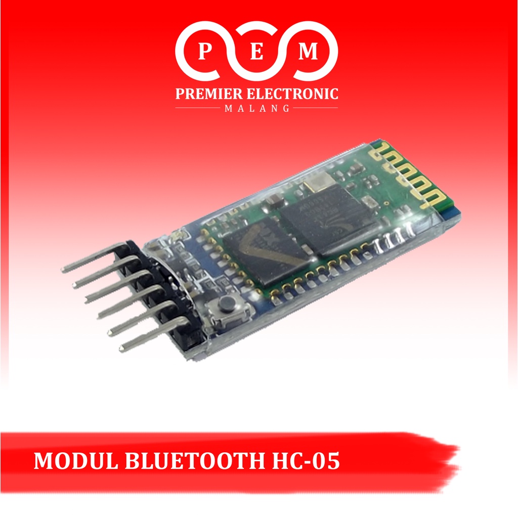 Jual Hc 05 Hc05 Master Slave Serial 6pin Bluetooth Wireless Modul 
