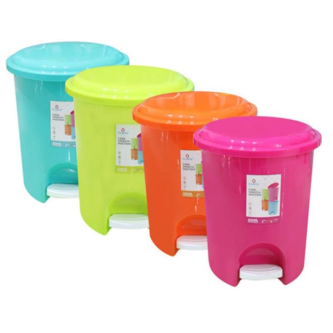 Jual Tempat Sampah Injak / Step On Dustbin Vineeta 20ltr 1167 Claris barang ready terus | Shopee ...