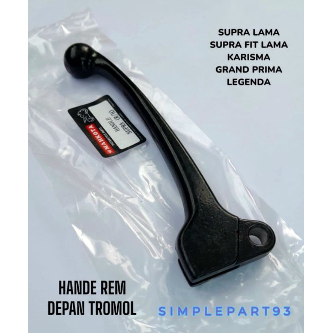 Jual Handle Handel Rem Depan Kanan TROMOL Honda - Supra lama , Supra ...